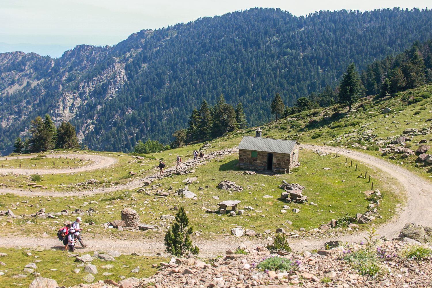 Fillols to Chalet des Cortalets, Canigou Peak, France - Wide Angle ...