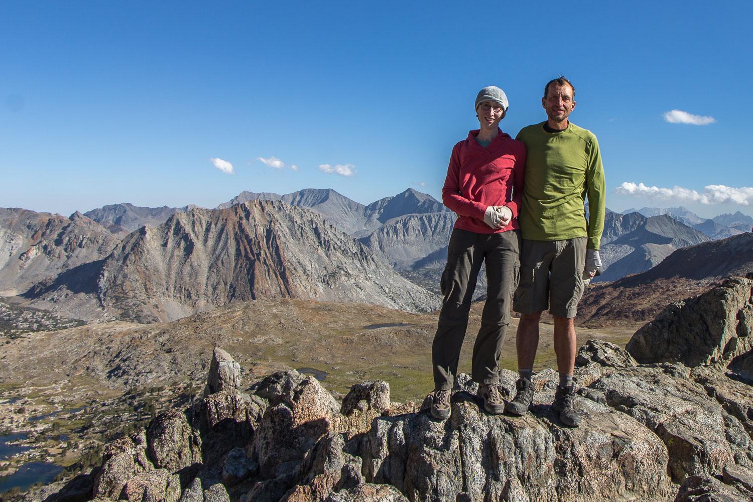 JMT - Mather Pass to Pinchot Pass, Kings Canyon Natl Park, CA - Wide ...