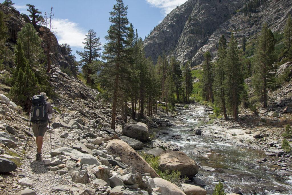 JMT - Muir Trail Ranch to Evolution Basin, Kings Canyon Natl Park, CA ...