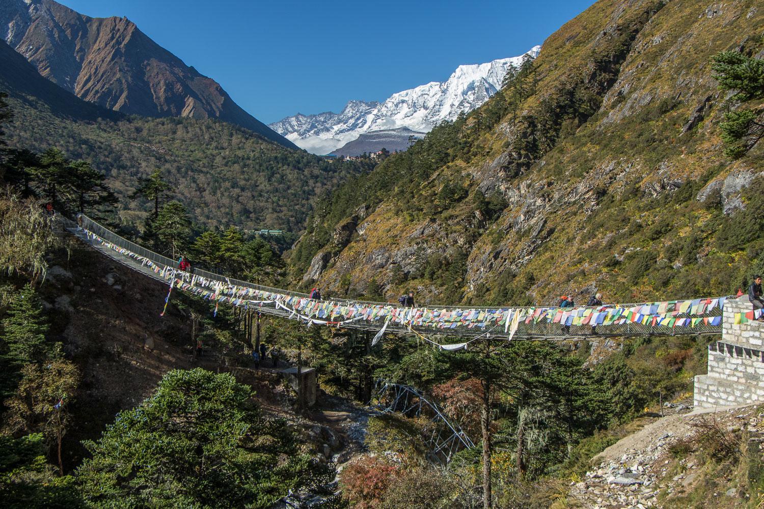 Tengboche to Pangboche, 3 Passes Trek, Everest Region, Nepal - Wide ...