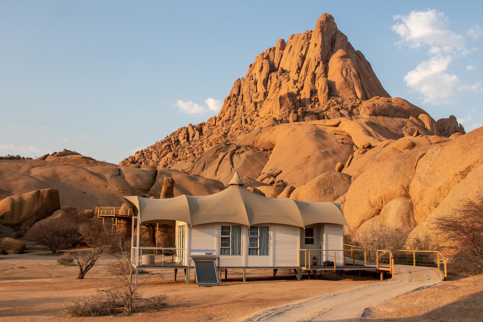 Camp vs Lodge, Spitzkoppe, Namibia - Wide Angle Adventure